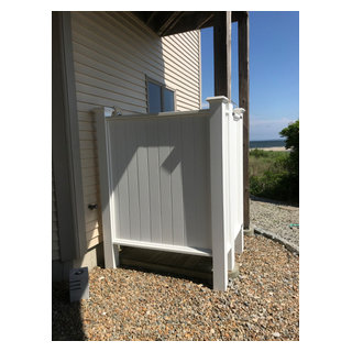 Seaside Outdoor Shower - Beach Style - Exterior - Providence - by User ...