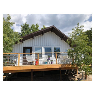 Shabby run down cabin reimagined to a Modern Steamboat cottage - Rustic ...