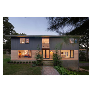 Sheldrake Lake House - Contemporary - Exterior - New York - by Stephen ...