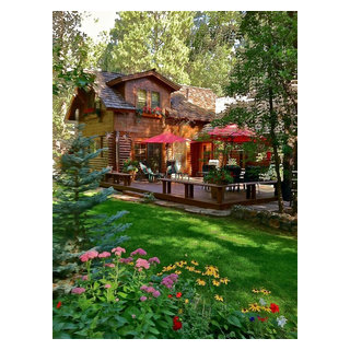 Shingle and Log Home - Rustic - Exterior - Phoenix - by Clint Miller ...