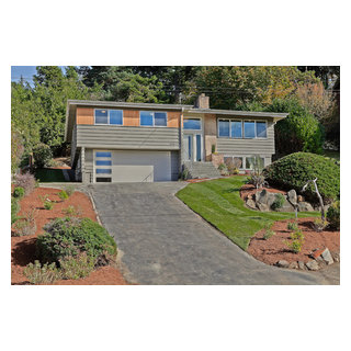 Shoreline Area Remodel - Midcentury - Exterior - Seattle - by ...