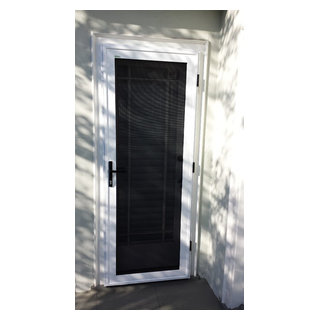 Side Hinged Security Screen Door - Pasadena - Exterior - Los Angeles ...