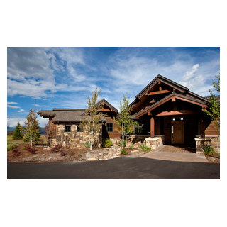 Sidney Peak Ranch - Rustic - Exterior - Denver - by Rivertree Custom ...