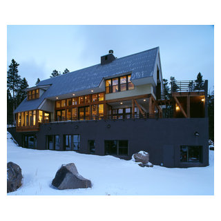 Ski House - Rustic - Exterior - Austin - by Webber + Studio, Architects ...