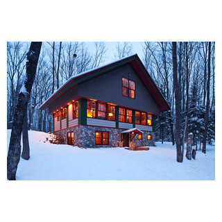 Ski Shack - Rustic - Exterior - Minneapolis - by TIMOTHY FULLER ...