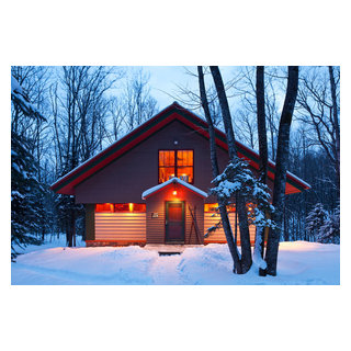 Ski Shack - Rustic - Exterior - Minneapolis - by TIMOTHY FULLER ...