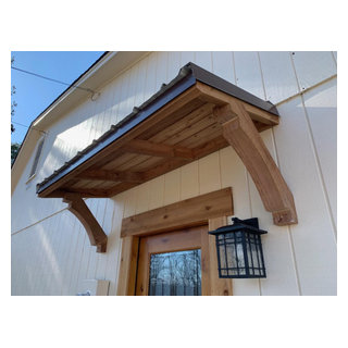 Small roof over door - Exterior - Nashville - by Arte Magico | Houzz