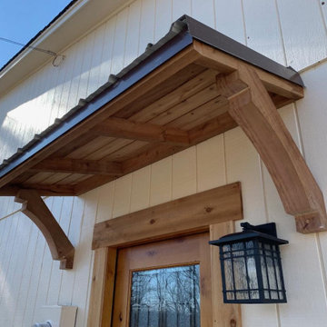 Small Roof Over Door - Photos & Ideas | Houzz