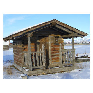 Small Rustic Sauna - Rustic - Exterior - Other - by Dead Wood Creations ...