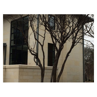 Smooth Cut Stone - Modern - Exterior - Dallas - by Clay Structures | Houzz