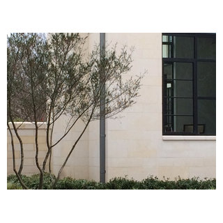 Smooth Cut Stone - Modern - Exterior - Dallas - by Clay Structures | Houzz