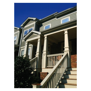 Smooth Tapered Column Wraps - Traditional - Exterior - Toronto - by ...