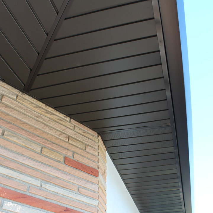 Dark Bronze Gutter - Photos & Ideas | Houzz