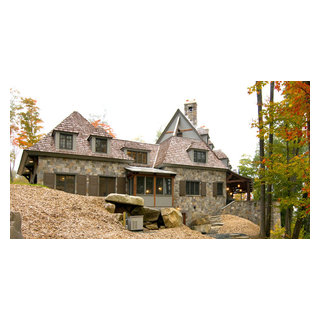 Solitude in Stone - Traditional - Exterior - Boston - by Old Hampshire ...