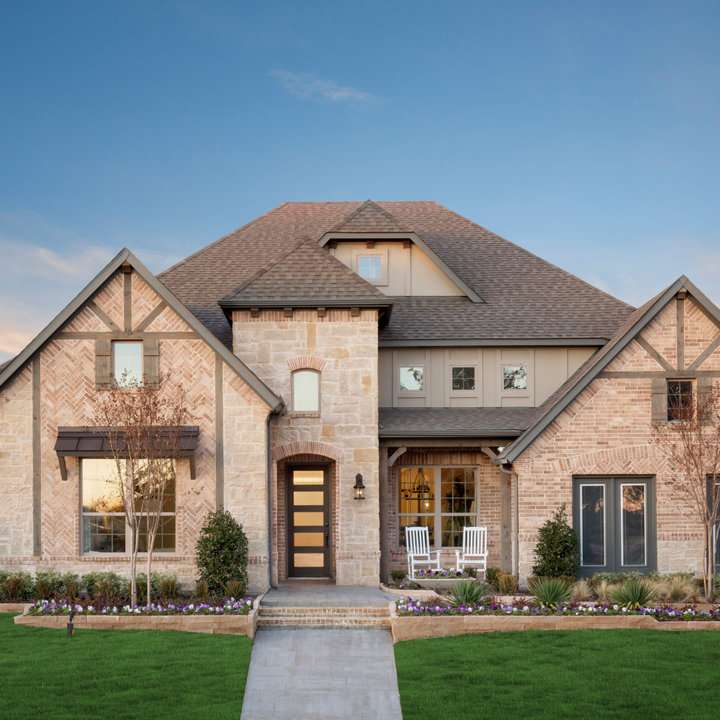 75 Southwestern Brick Exterior Home Ideas You'll Love - January, 2025 ...