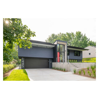Split Box - Midcentury - Exterior - Minneapolis - by SALA Architects ...