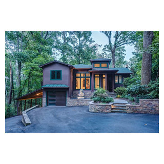 Split Foyer Makeover - Contemporary - Exterior - Baltimore - by ...
