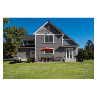 Split Level Addition - Rear elevation - Transitional - Exterior - New ...