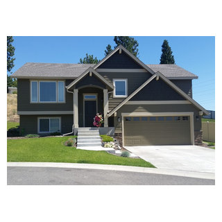 Split Level House - Craftsman - Exterior - Seattle - by Spokane House ...