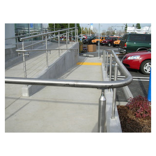 Stainless steel cable railing systems - House Exterior - Seattle - by ...