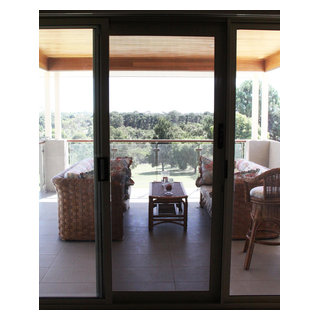 Stainless Steel Mesh Security doors - Modern - Exterior - Perth - by ...