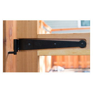 Stainless Steel Strap Hinge with Lag Pintle - Contemporary - Exterior ...