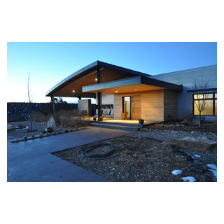 State Line House - Modern - House Exterior - Albuquerque - by Steve ...