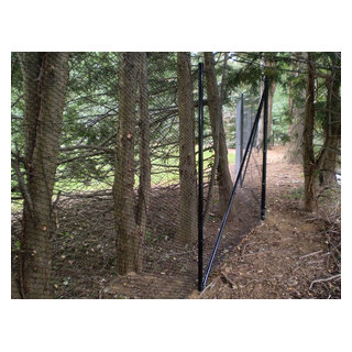 Steel Hex Web Deer Fence - Traditional - Exterior - New York - by ...