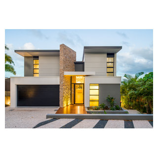 Steep block with Ocean Views - Contemporary - Exterior - Sunshine Coast ...