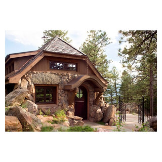 Stone Cottage - Rustic - Exterior - Denver - by TKP Architects | Houzz