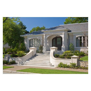 Stone Court - Traditional - Exterior - Providence - by Brewster ...