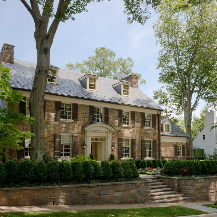 Georgian Entrance Portico - Photos & Ideas | Houzz