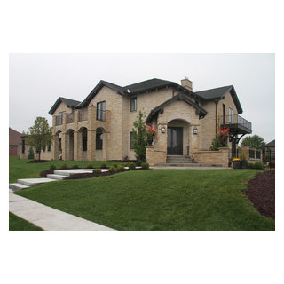 Stone home - Craftsman - Exterior - Other - by Fulton Construction, Inc ...