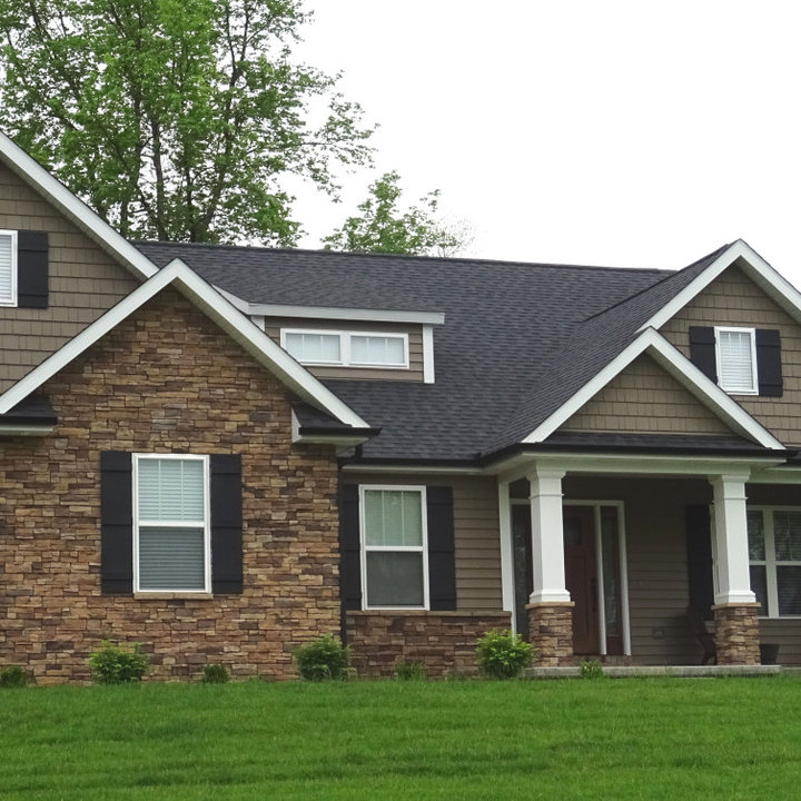 Stone Veneer Exterior - Photos & Ideas | Houzz