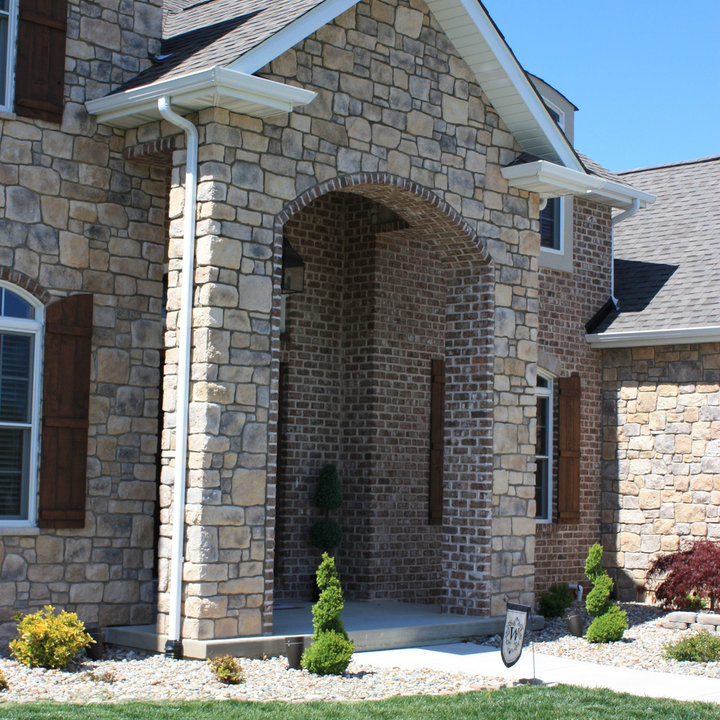 Stone Veneer Exterior - Photos & Ideas | Houzz