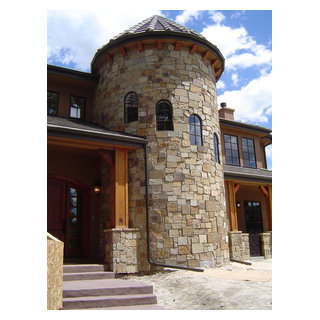 Stone Turret Adds to the Charm! - Traditional - Exterior - Denver - by ...