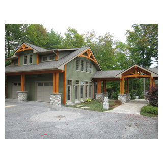 Stoney Lake Oasis - Rustic - House Exterior - Toronto - by Integrity ...