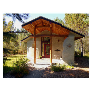 Strawbale Studio Guest House - Rustic - Exterior - Seattle - by Studio ...