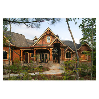 Street of Dreams Home - Rustic - Exterior - Atlanta - by Lakota Cove ...