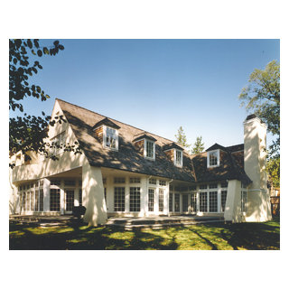 stucco house - Traditional - Exterior - Chicago - by Stuart Cohen ...