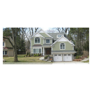Suburban Split Level - Traditional - House Exterior - Newark - by Chris ...