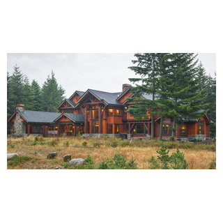 Suncadia Custom Home - Rustic - Exterior - Seattle - by Swiftwater ...