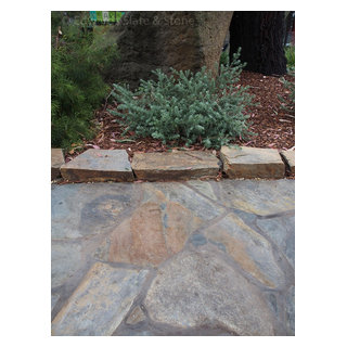 Sunset crazy paving - Exterior - Melbourne - by Edwards Slate & Stone ...