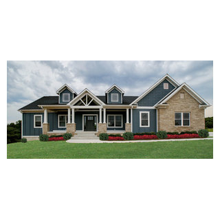 Sunset Ridge Home - Craftsman - Exterior - St Louis - by Tim Hollerbach ...