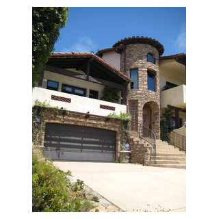 Sunset Spanish - Méditerranéen - Façade - San Diego - par DZN Partners ...