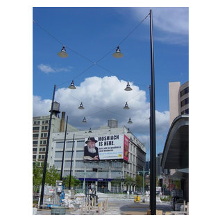 Suspended Boardwalk Lights - Industriel - Façade - Los Angeles - par ...