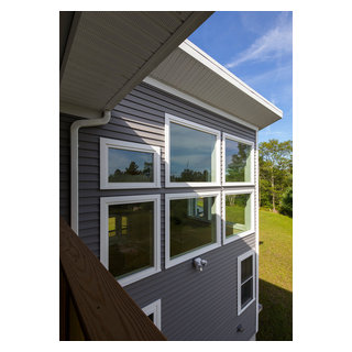 Sustainable & Functional Family Home - Traditional - Exterior - Boston ...