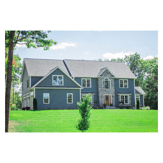 Swanzey Custom Home - Traditional - Exterior - Boston - by ATA ...