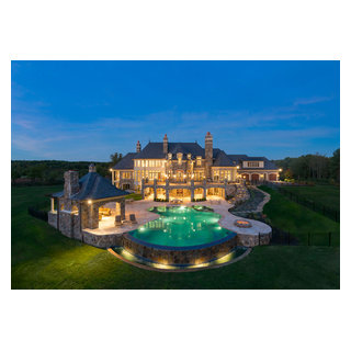 Swimming Pool at Creighton Farms - Traditional - Exterior - DC Metro ...