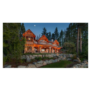 Tahoma Lakefront - Rustic - House Exterior - Sacramento - by Loverde ...